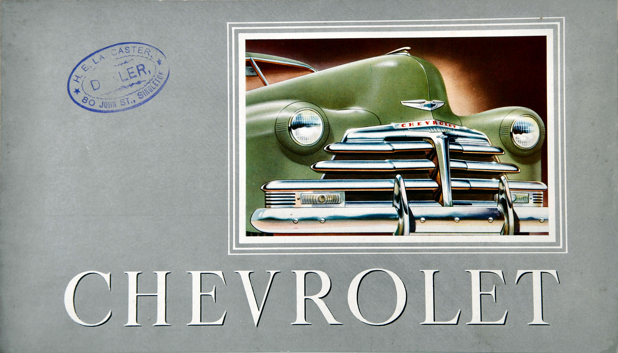 1948 Chevrolet Brochure