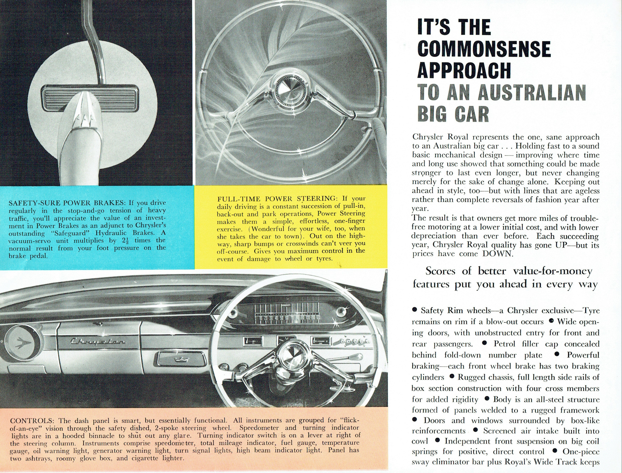 1960 Chrysler AP3 Royal 6 V8 Brochure