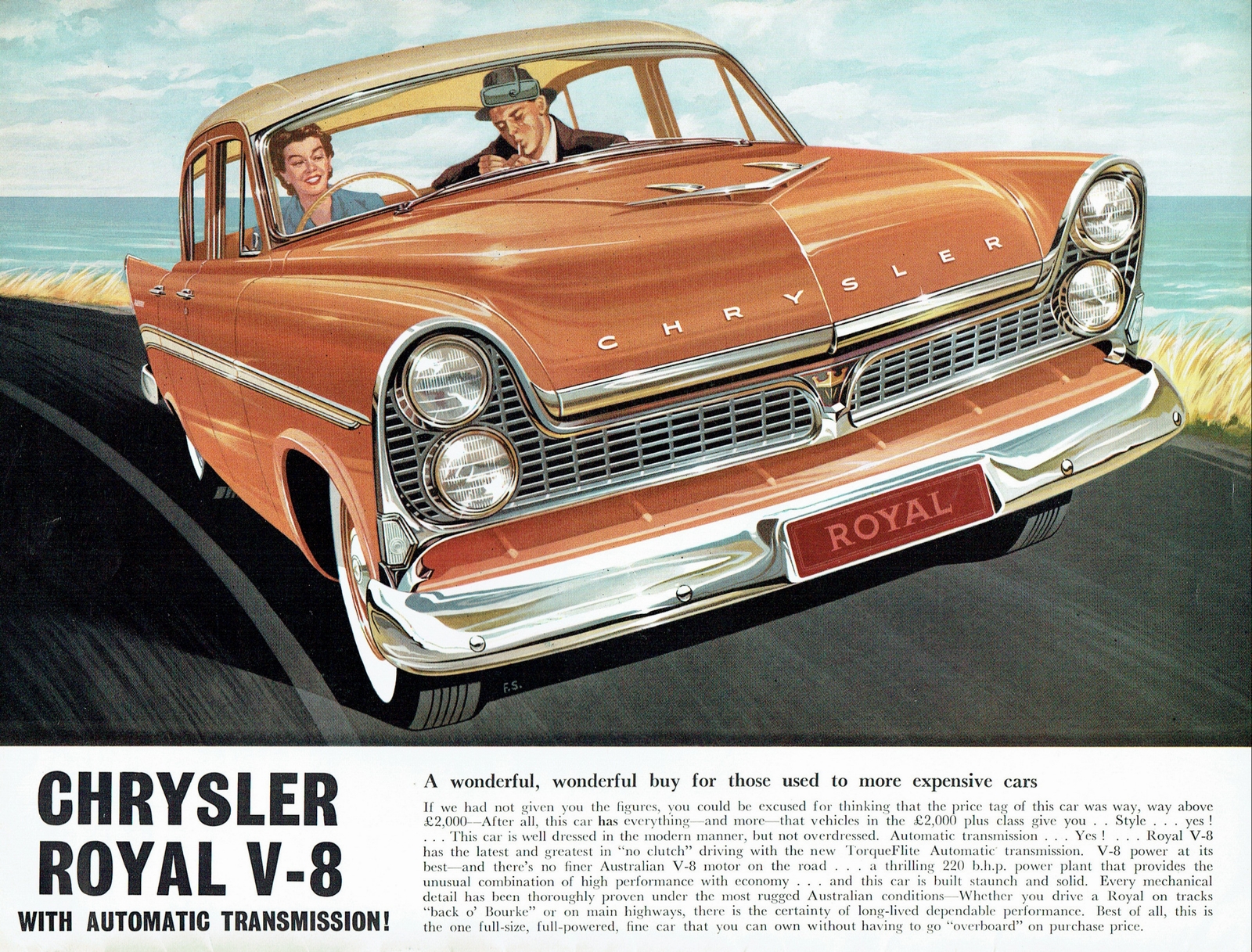 1960 Chrysler AP3 Royal 6 V8 Brochure