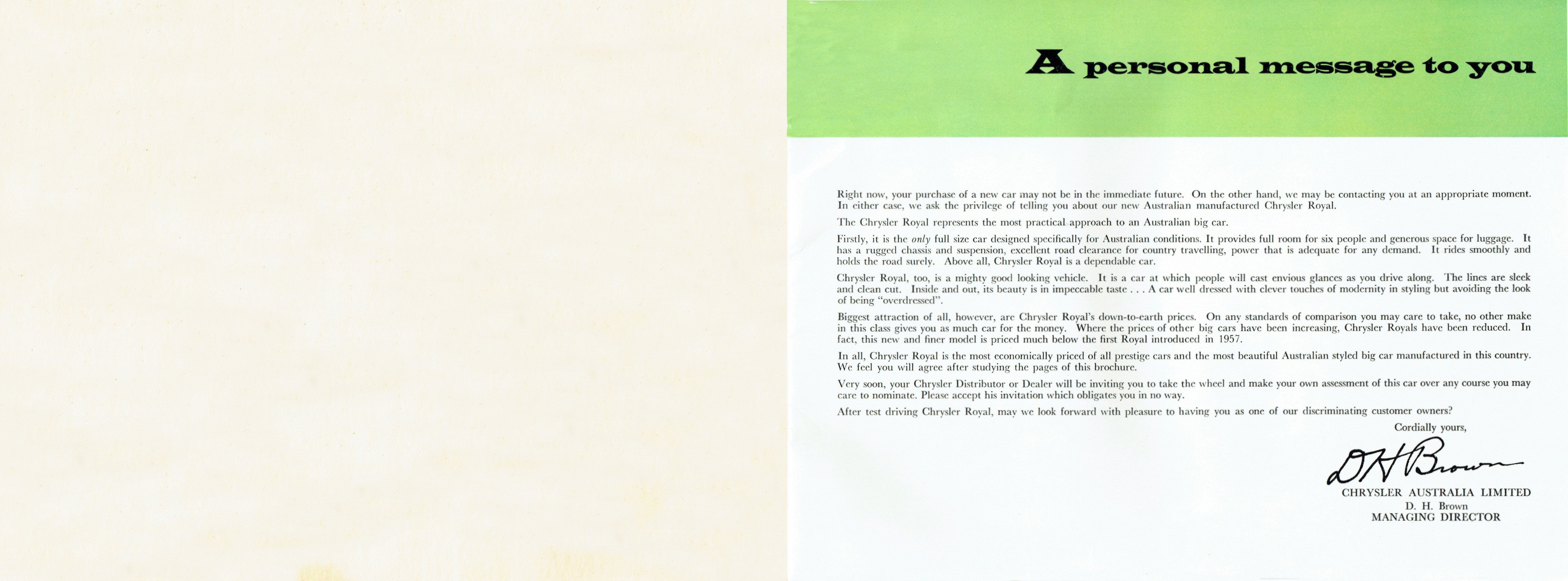 1960 Chrysler AP3 Royal Album