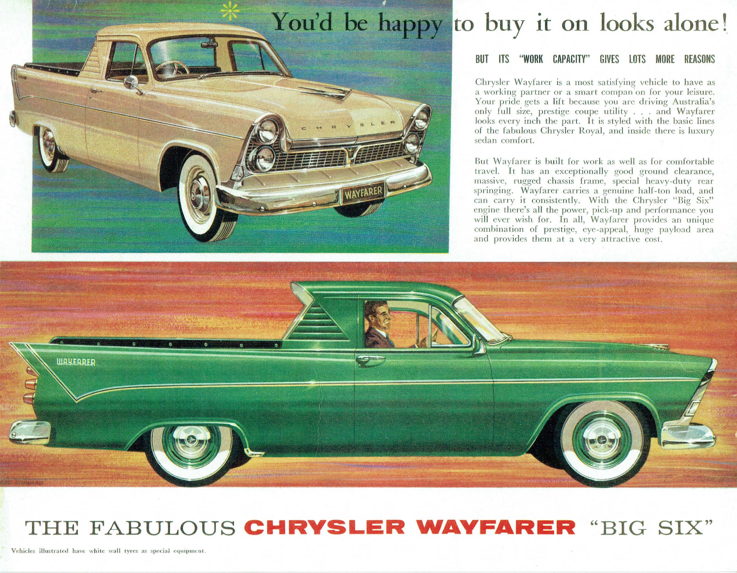 1960 Chrysler AP3 Wayfarer Poster