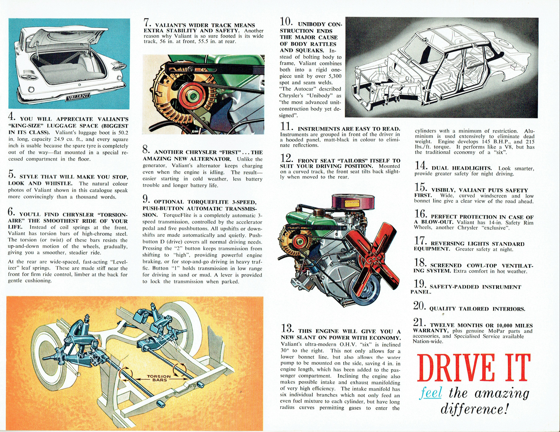 1962 Chrysler Valiant RV1 Brochure
