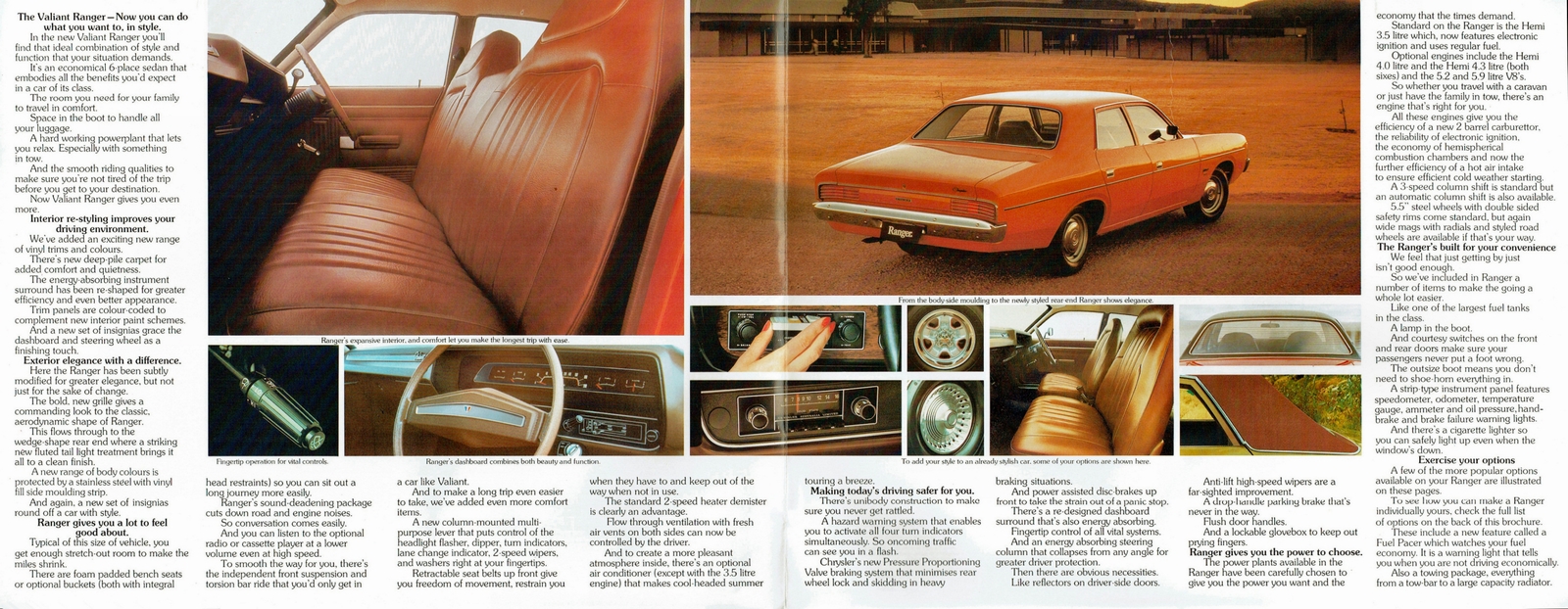 1975 Chrysler VK Valiant Ranger Brochure