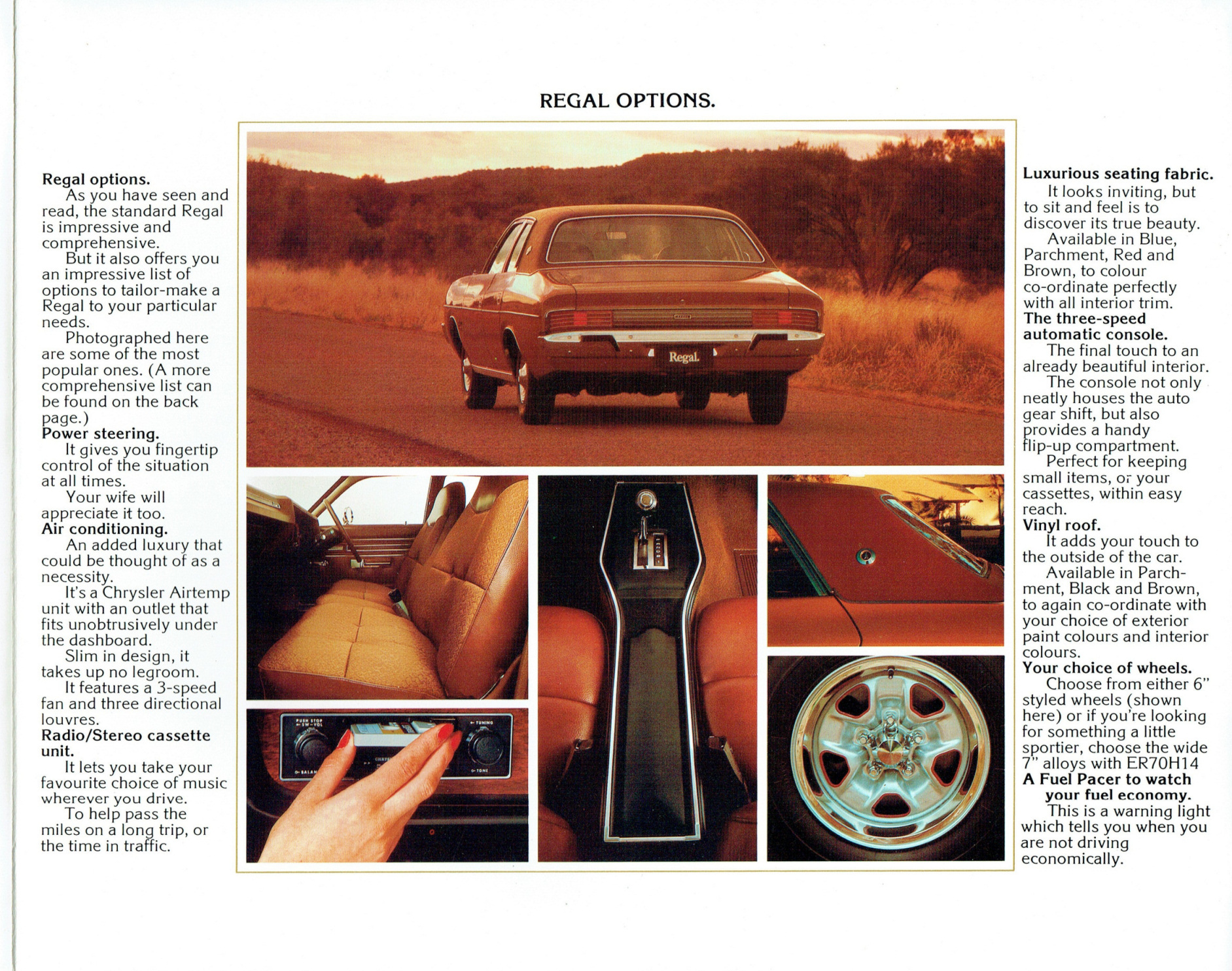 1975 Chrysler VK Valiant Regal Brochure