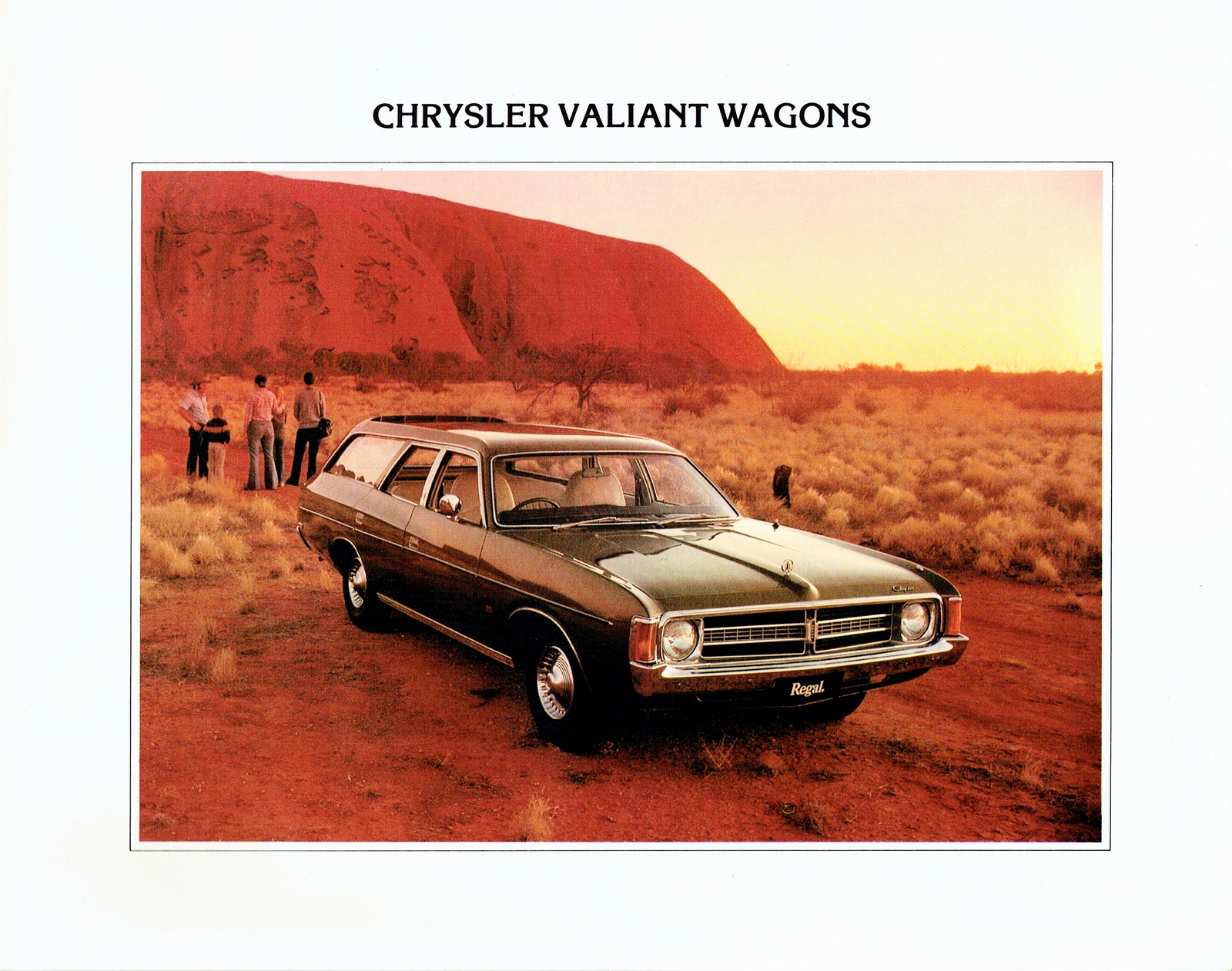 1975 Chrysler VK Valiant Wagons Brochure
