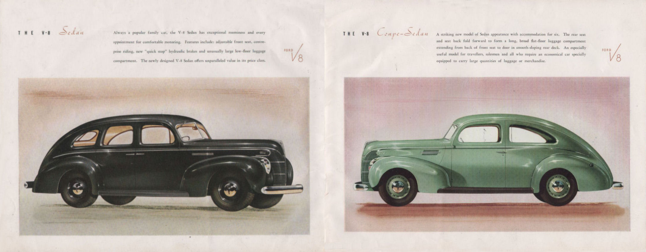 1939 Ford Brochure