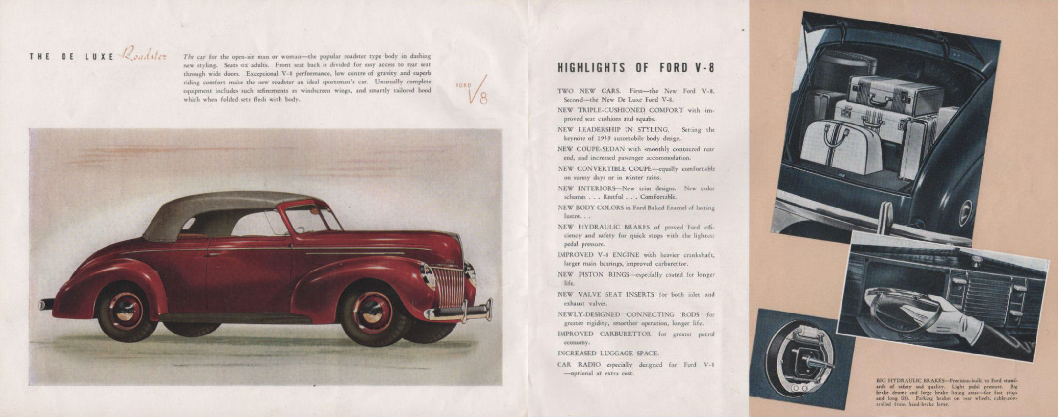 1939 Ford Brochure