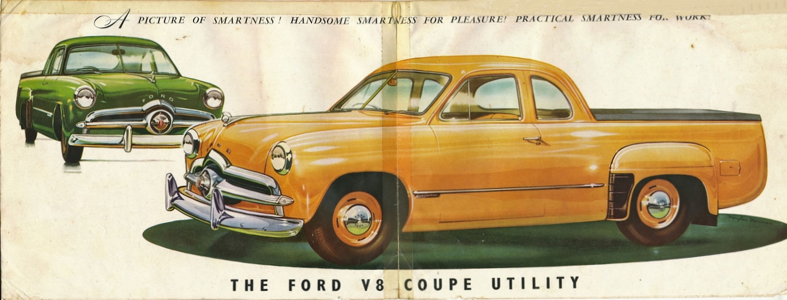 1949 Ford Coupe Utility Brochure
