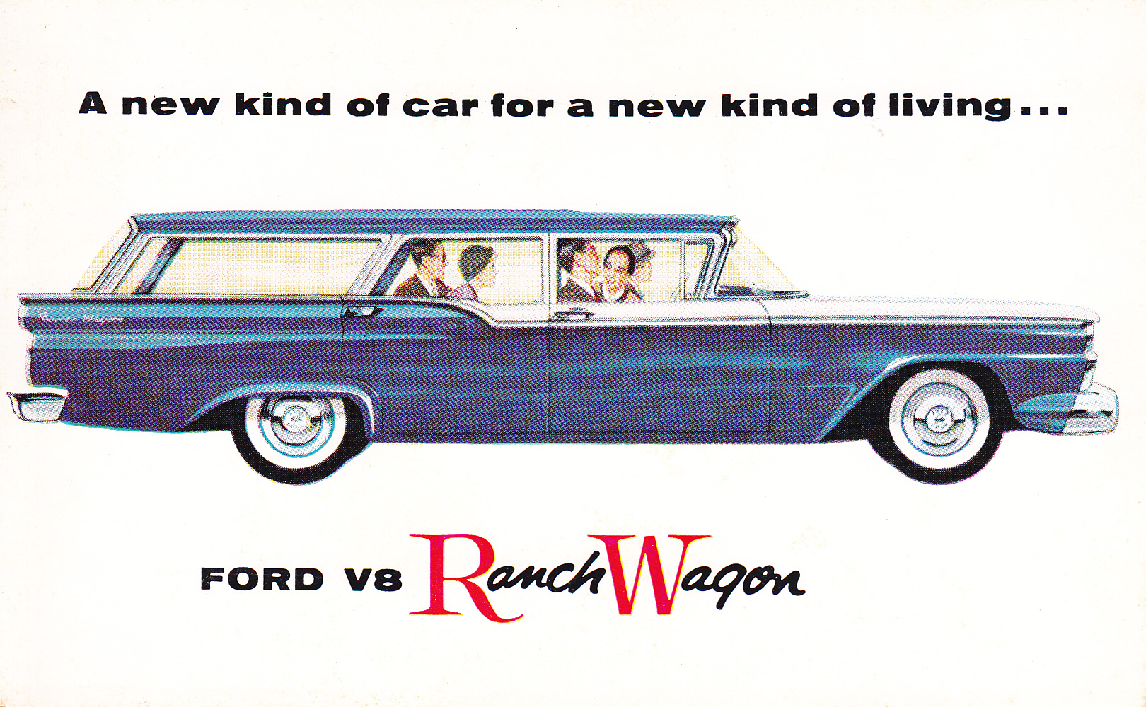 1959 Ford Postcards