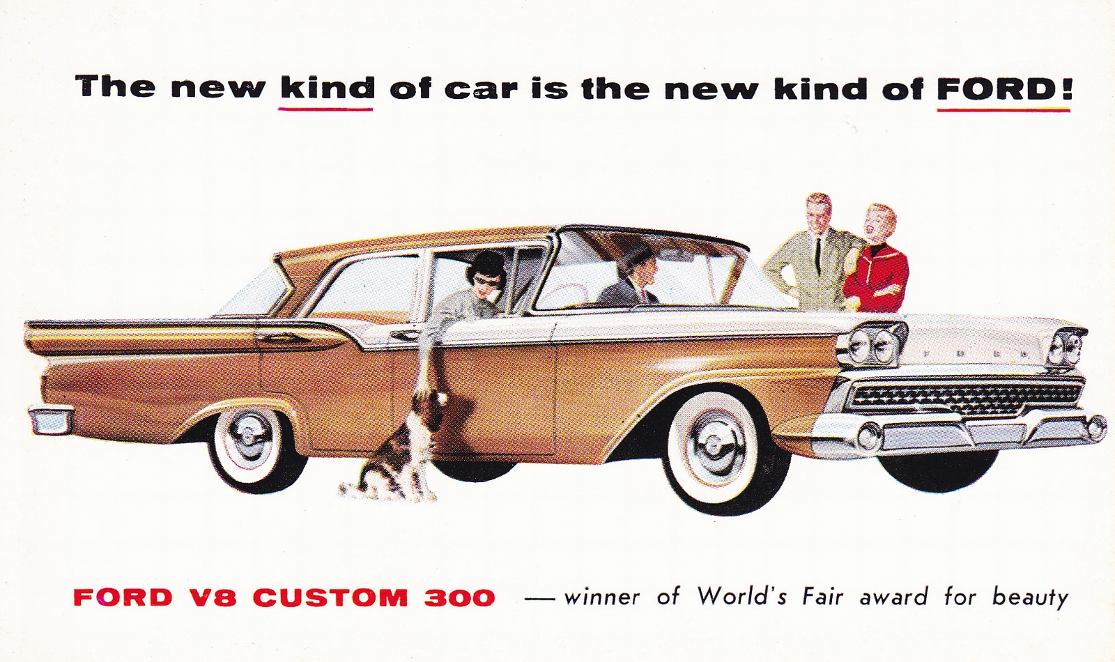 1959 Ford Postcards