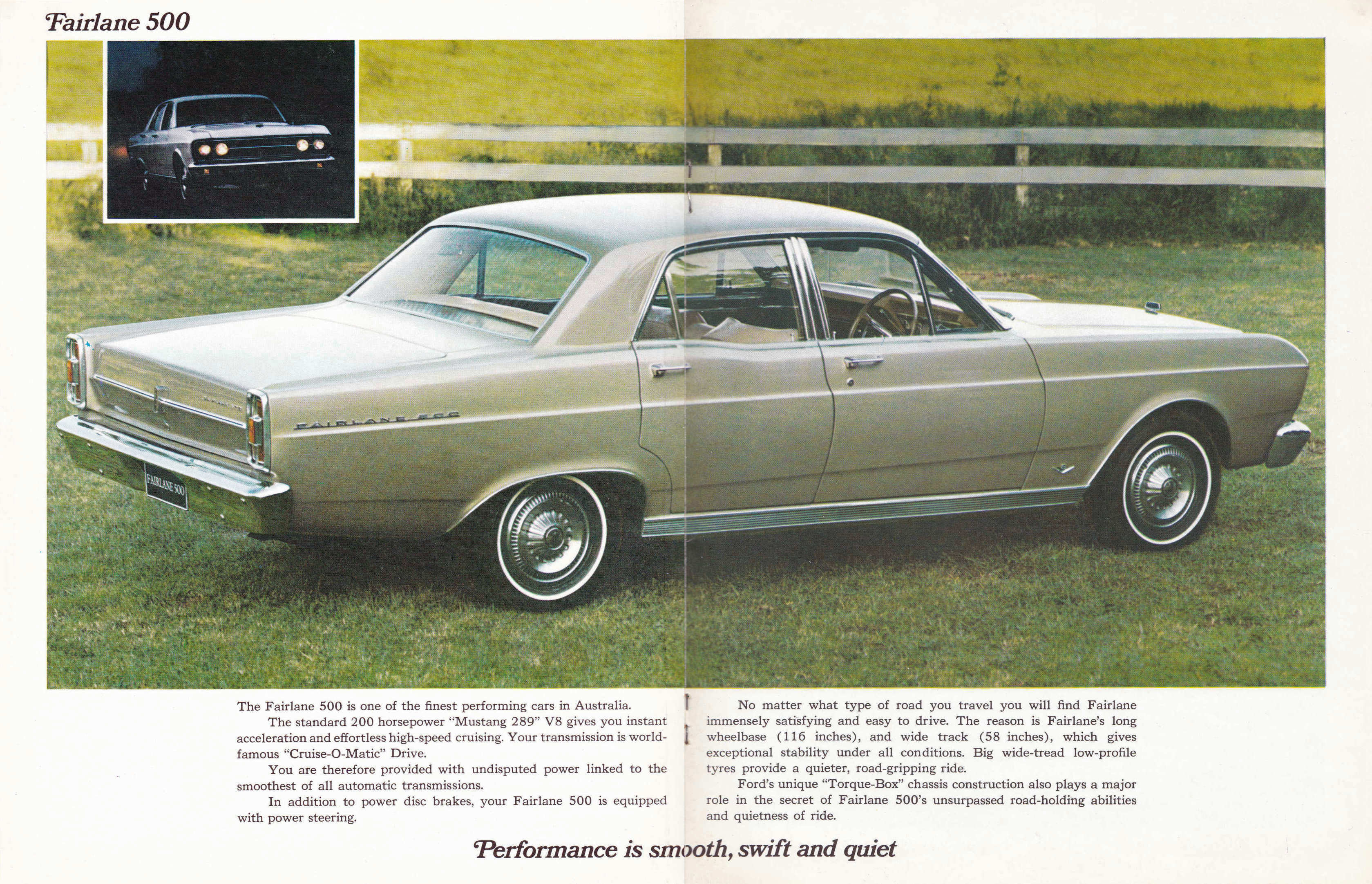1967 Ford Fairlane ZA Brochure