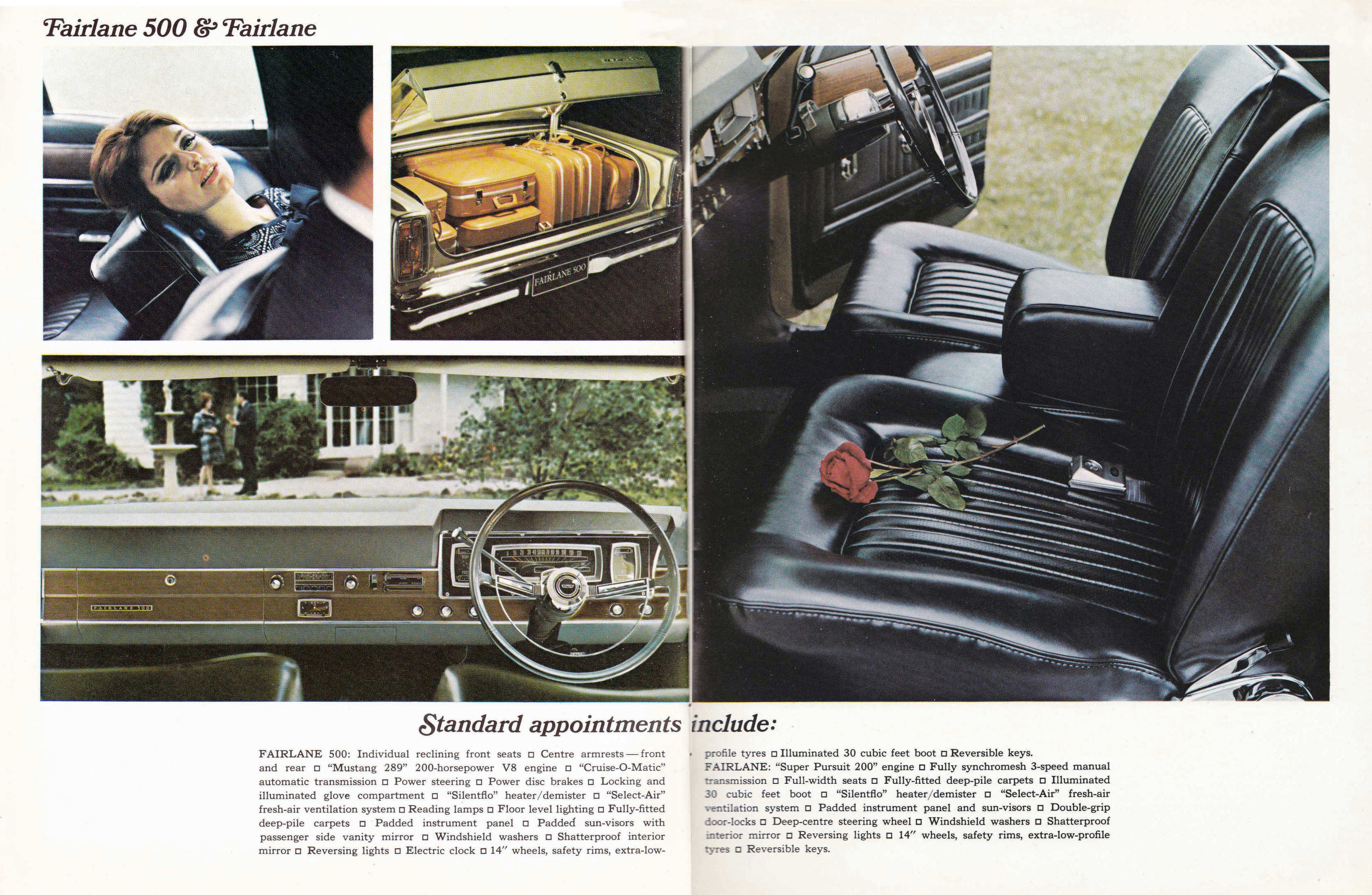 1967 Ford Fairlane ZA Brochure