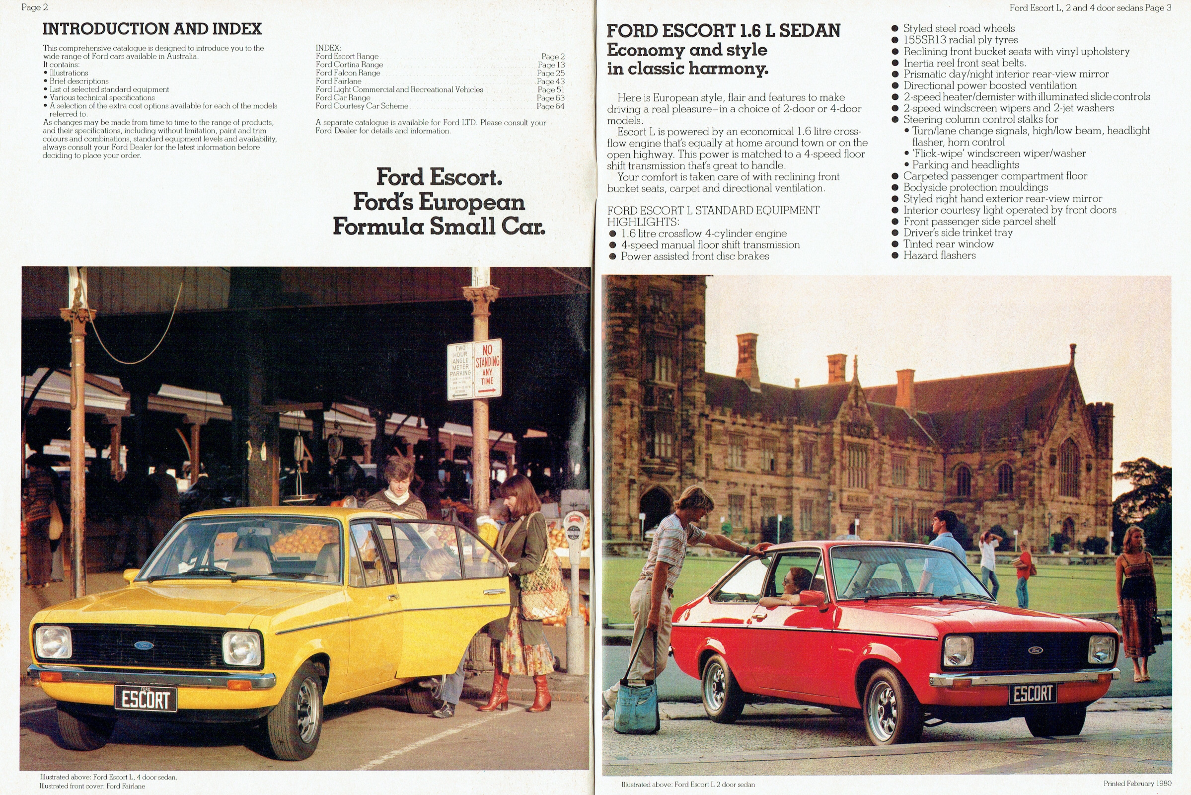 1980 Ford Cars Catalog