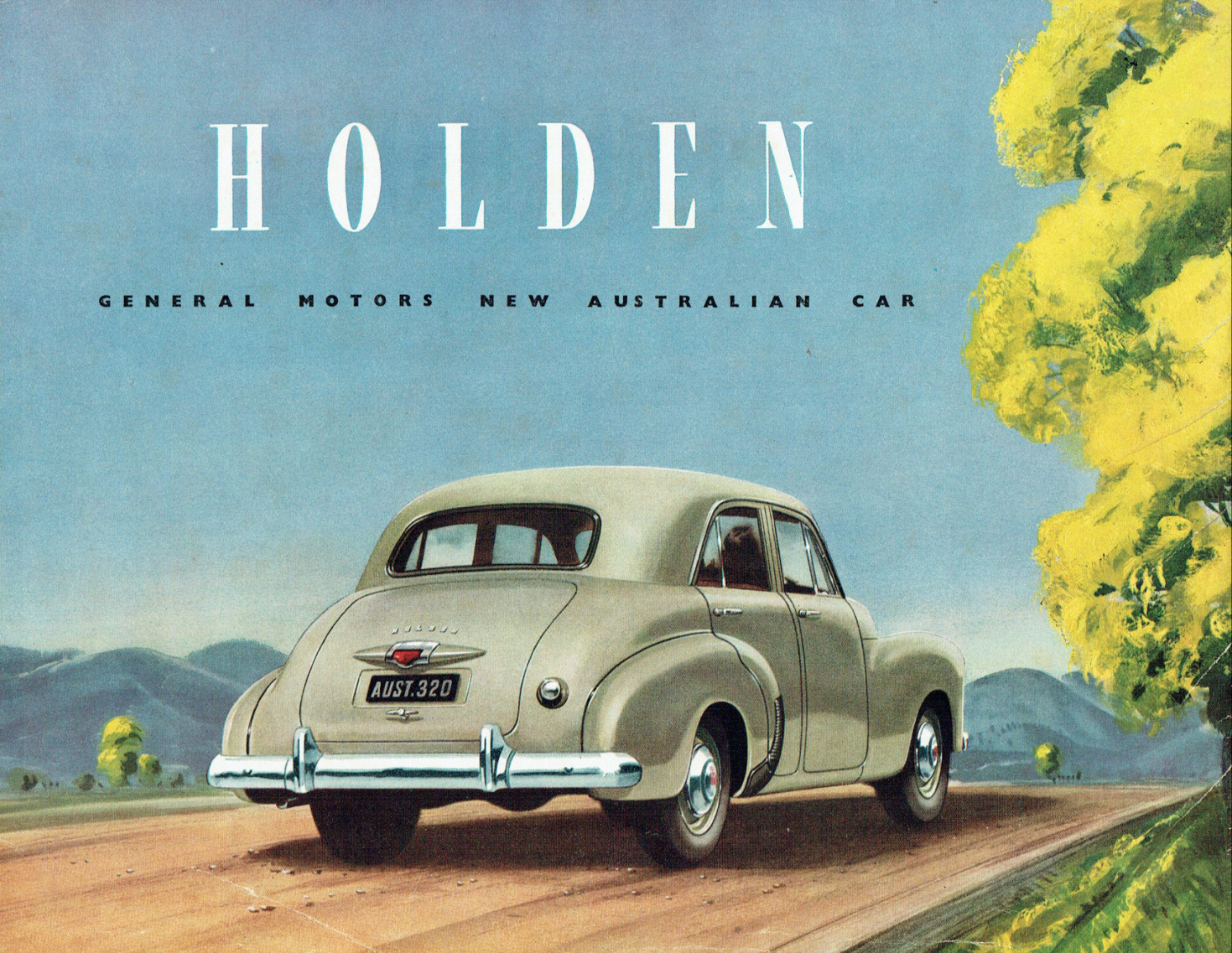 1948 Holden 48-215 Brochure