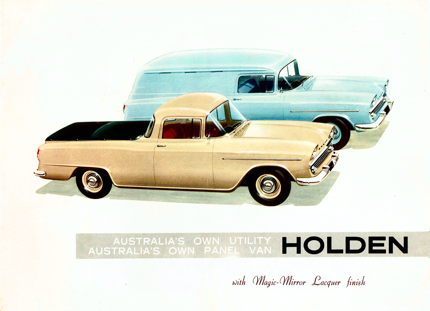 1960 Holden FB Utility & Van Brochure