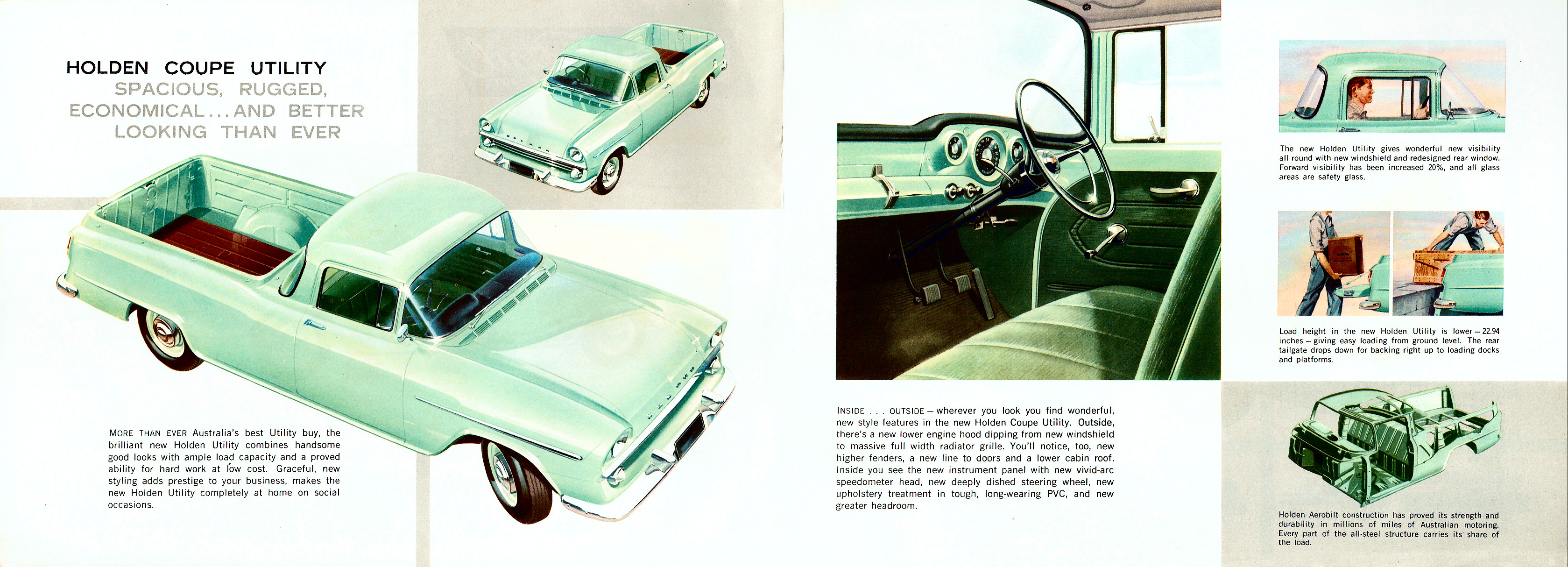 1960 Holden FB Utility & Van Brochure