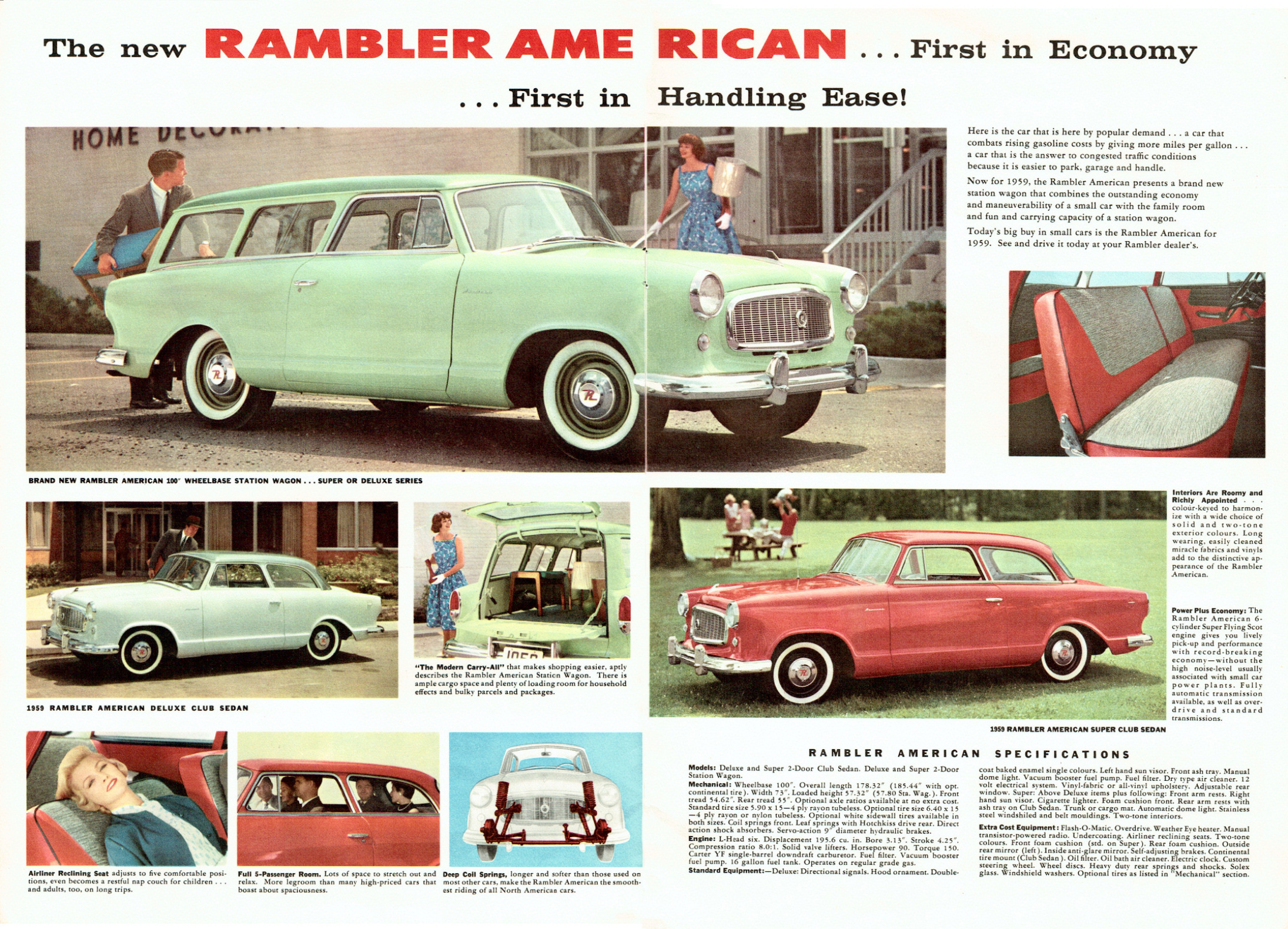 1959 Rambler Full Line Brochure