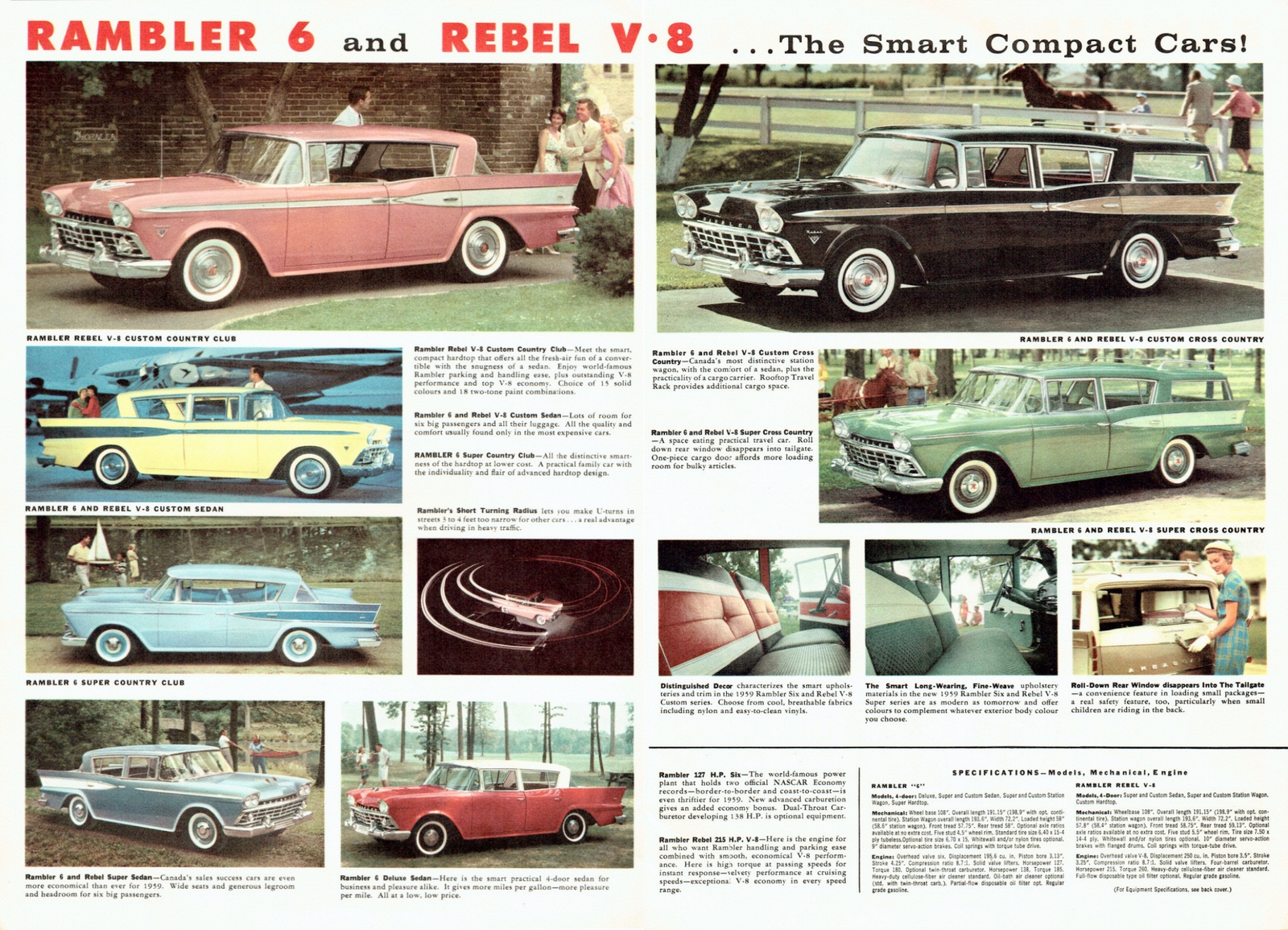 1959 Rambler Full Line Brochure