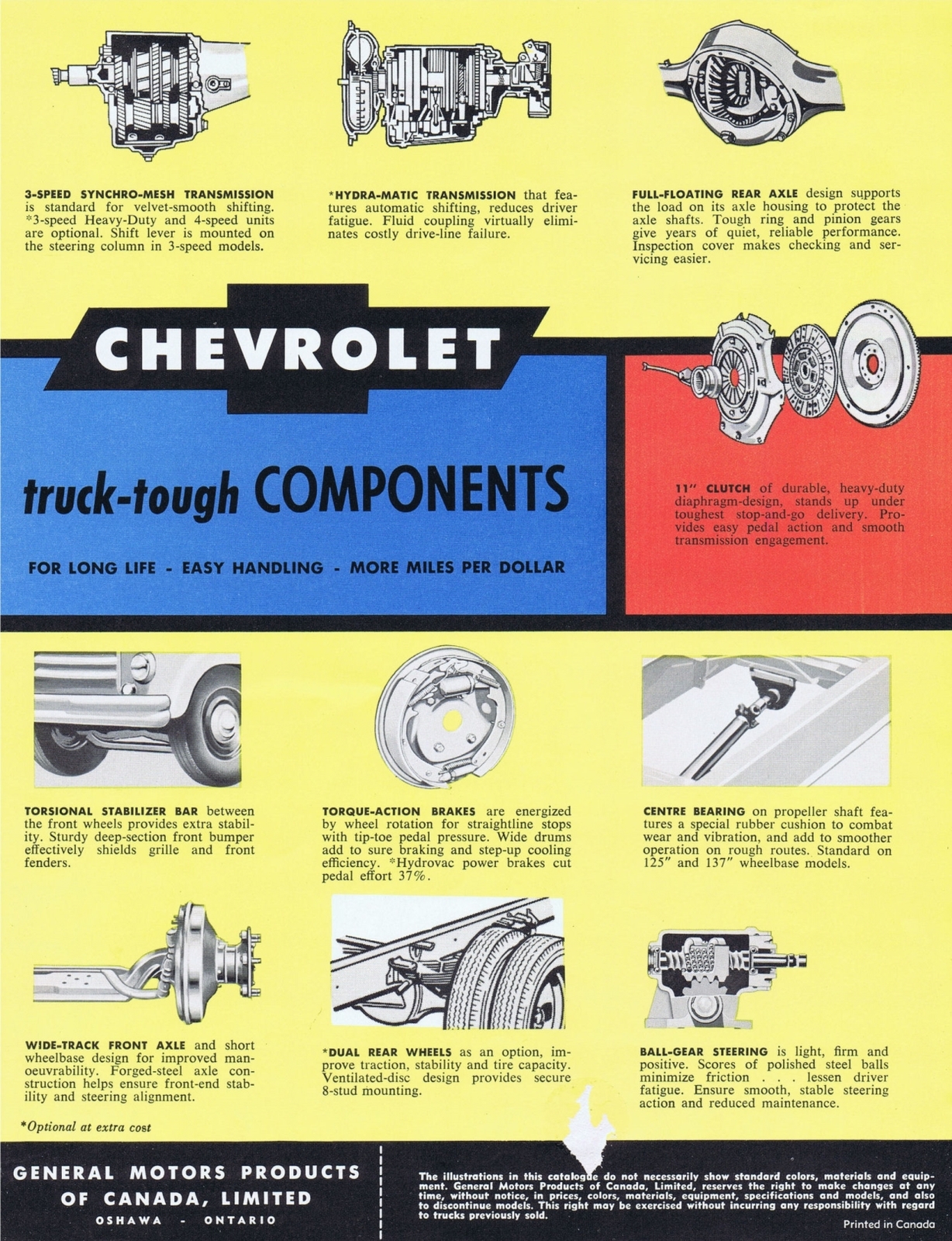 1961 Chevrolet Forward Control Trucks Brochure