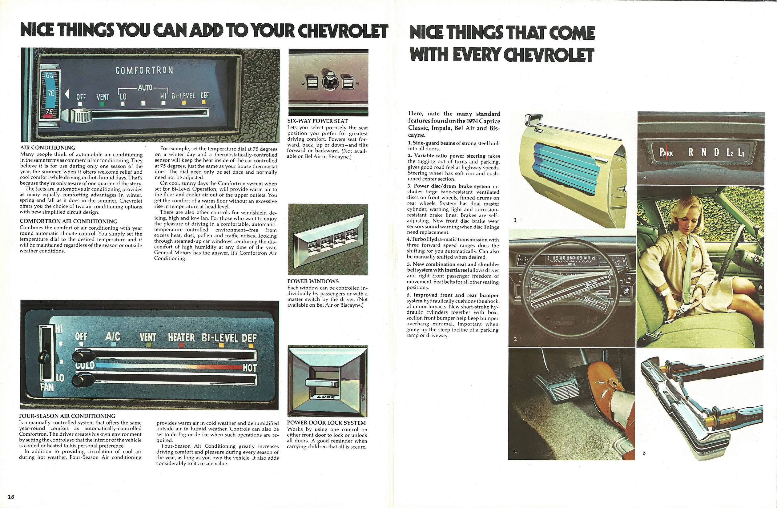 1974 Chevrolet Full Size Brochure