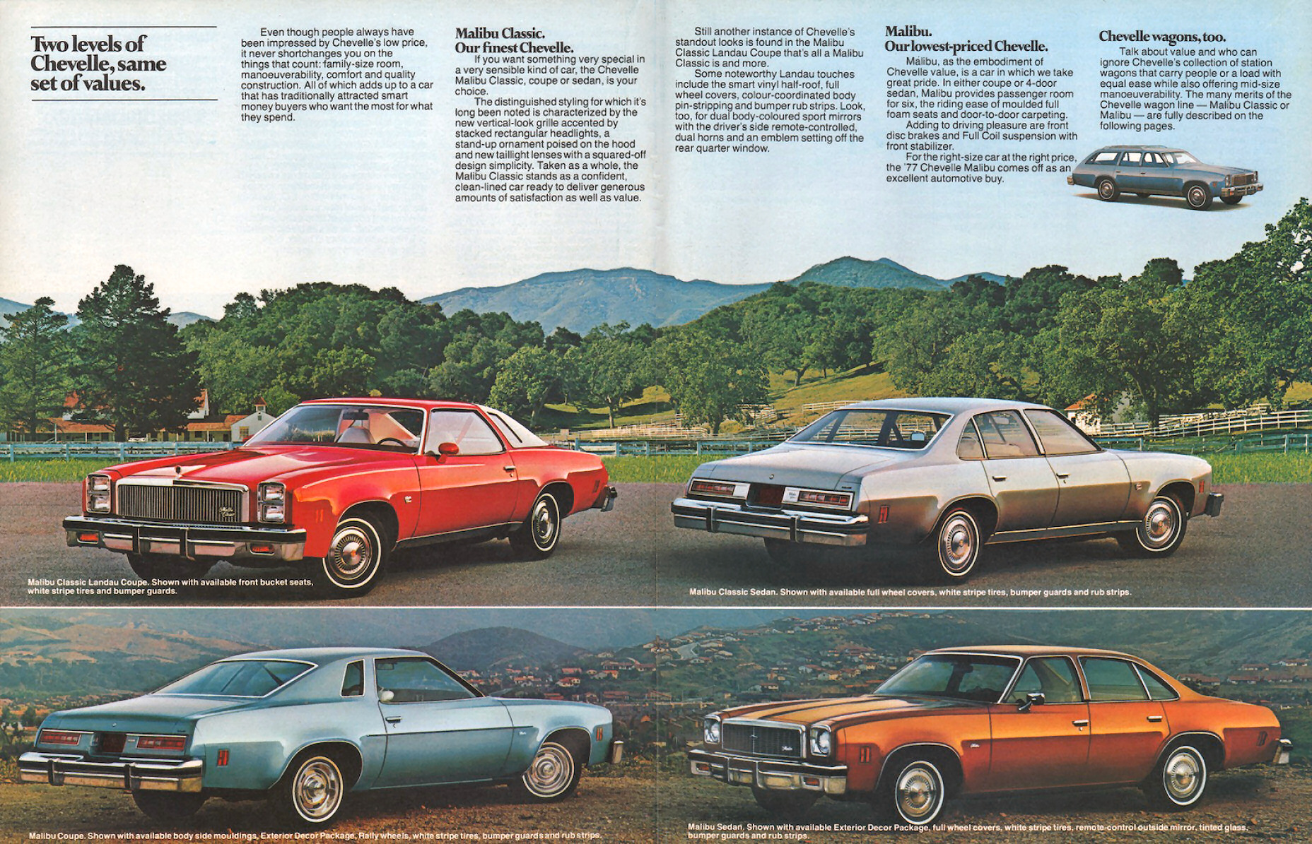 1977 Chevrolet Chevelle Brochure