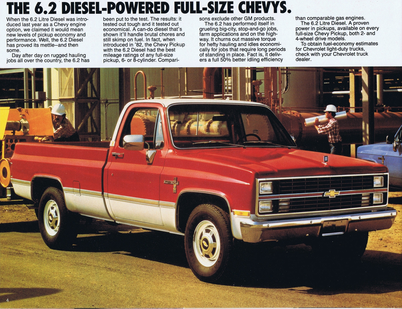 1983 Chevrolet Full Size Pickups Brochure