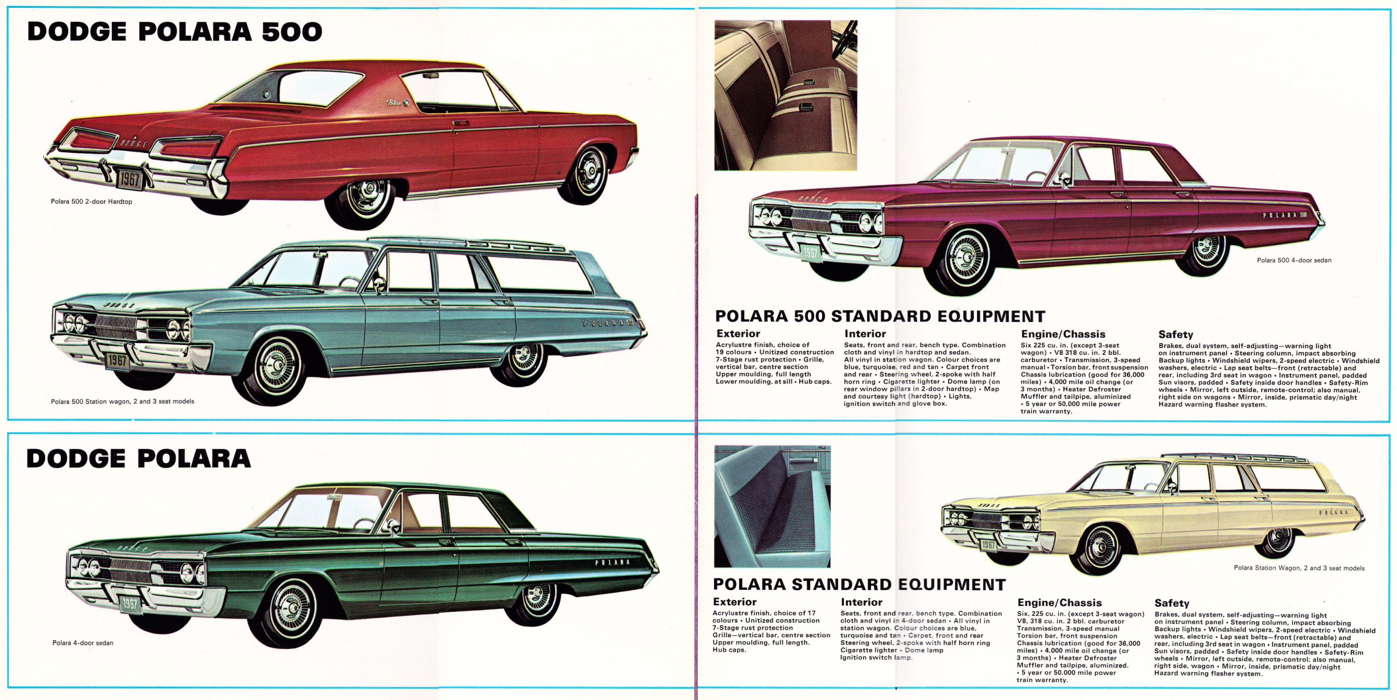 1967 Dodge Full Size Brochure