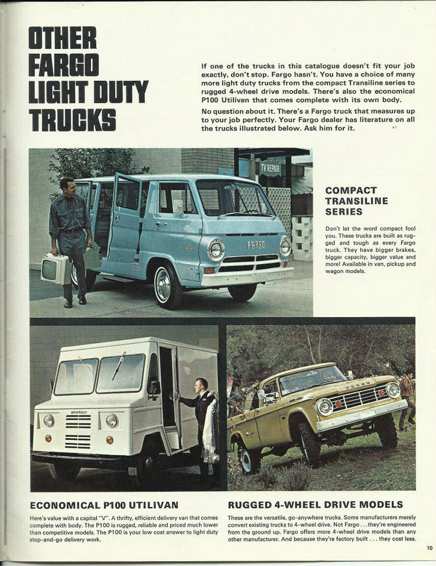 1965 Fargo Trucks Brochure