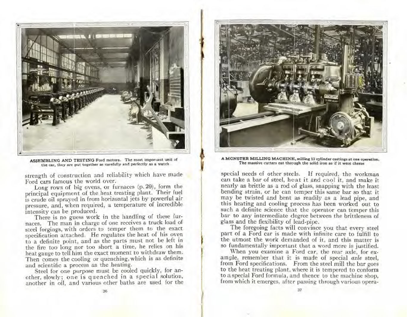 1912 Ford Factory Facts Booklet