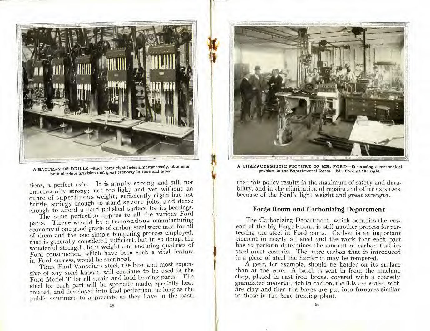 1912 Ford Factory Facts Booklet