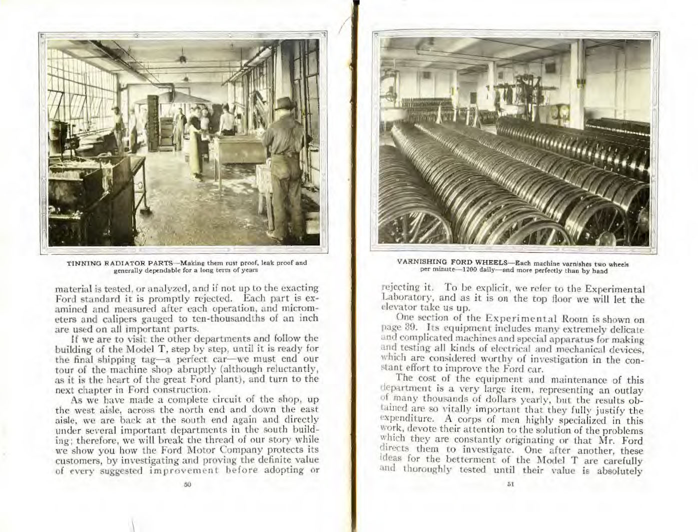 1912 Ford Factory Facts Booklet