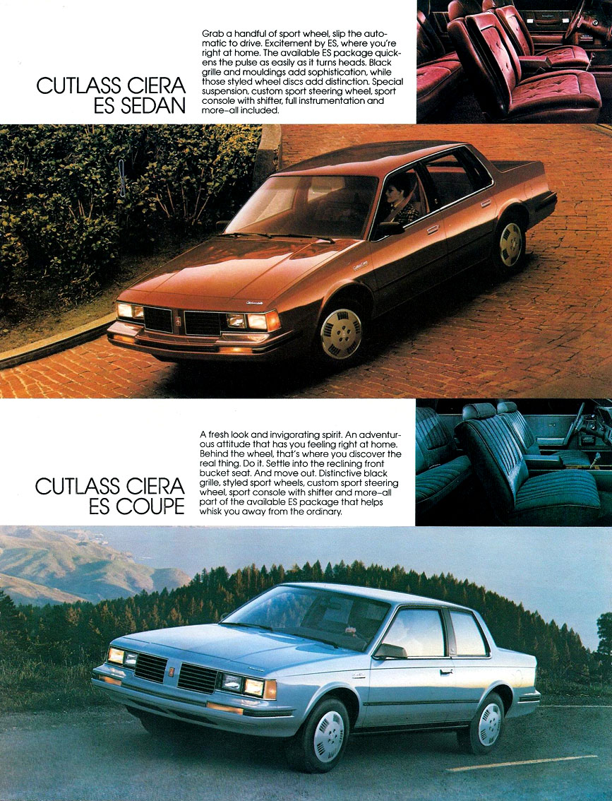 1983 Oldsmobile Cutlass Ciera Brochure