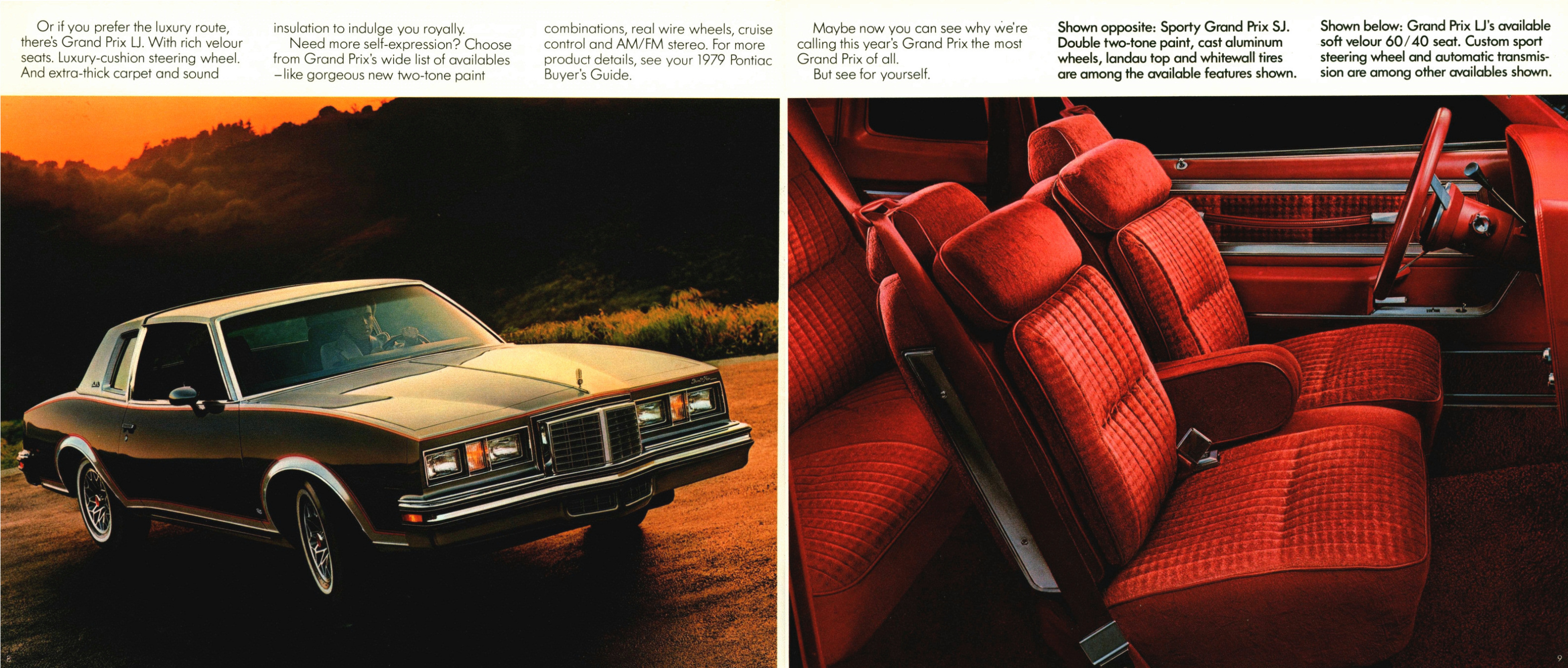 1979 Pontiac Full Line Brochure