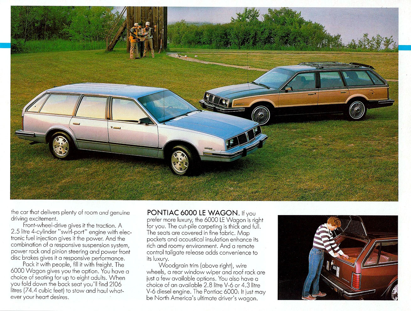 1984 Pontiac 6000 Brochure