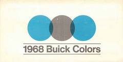 1968 Buick Exterior Colors Chart