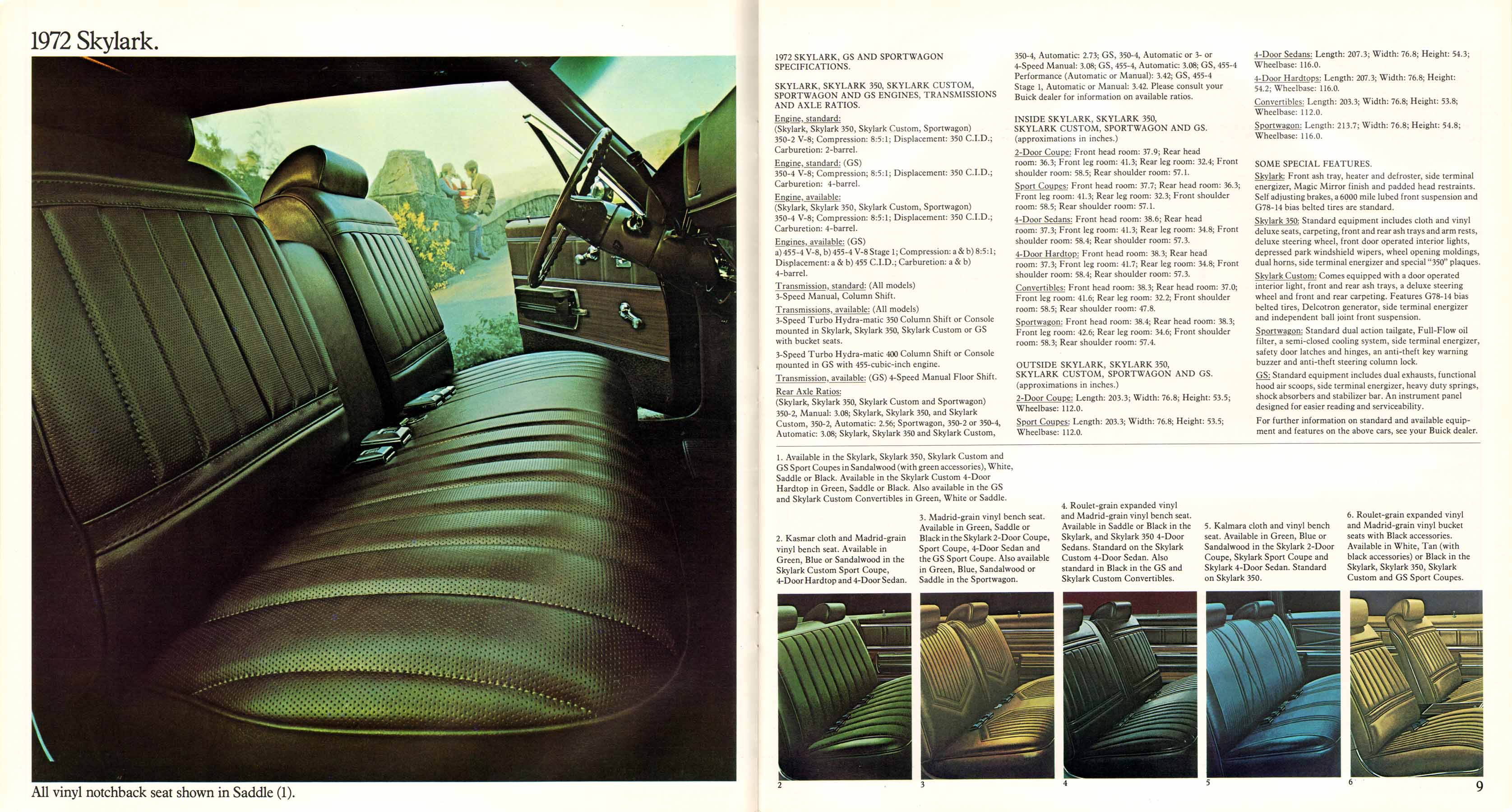 1972 Buick Prestige Brochure