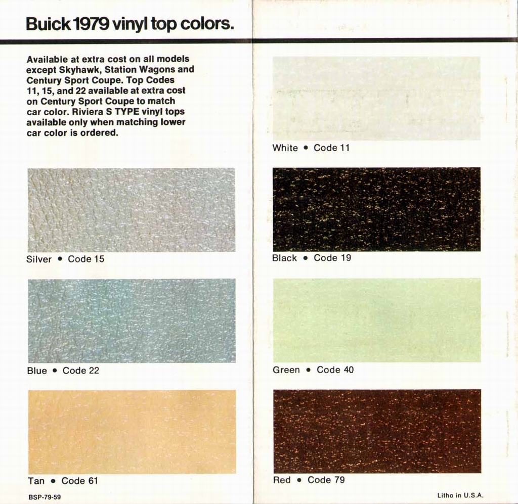 buick color codes