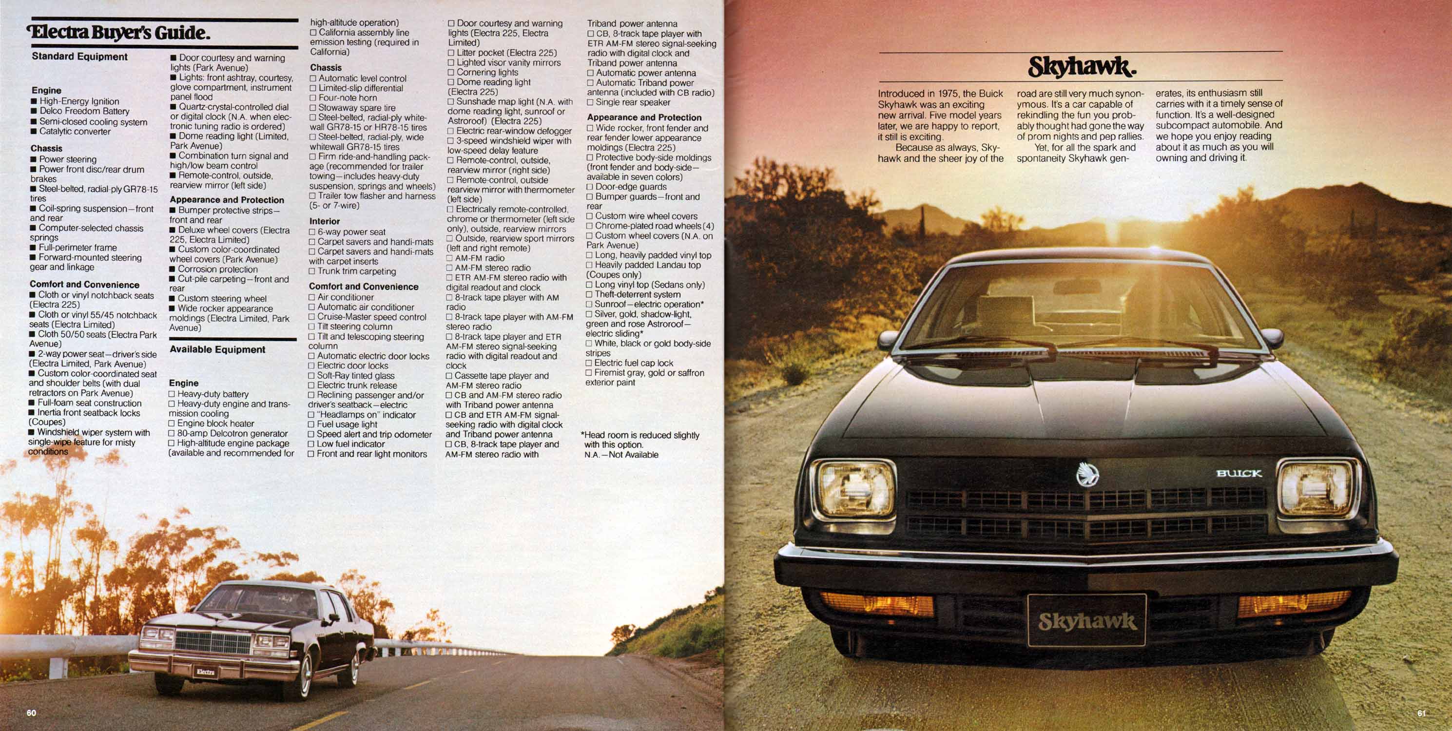 1979 Buick Full Line Prestige Brochure