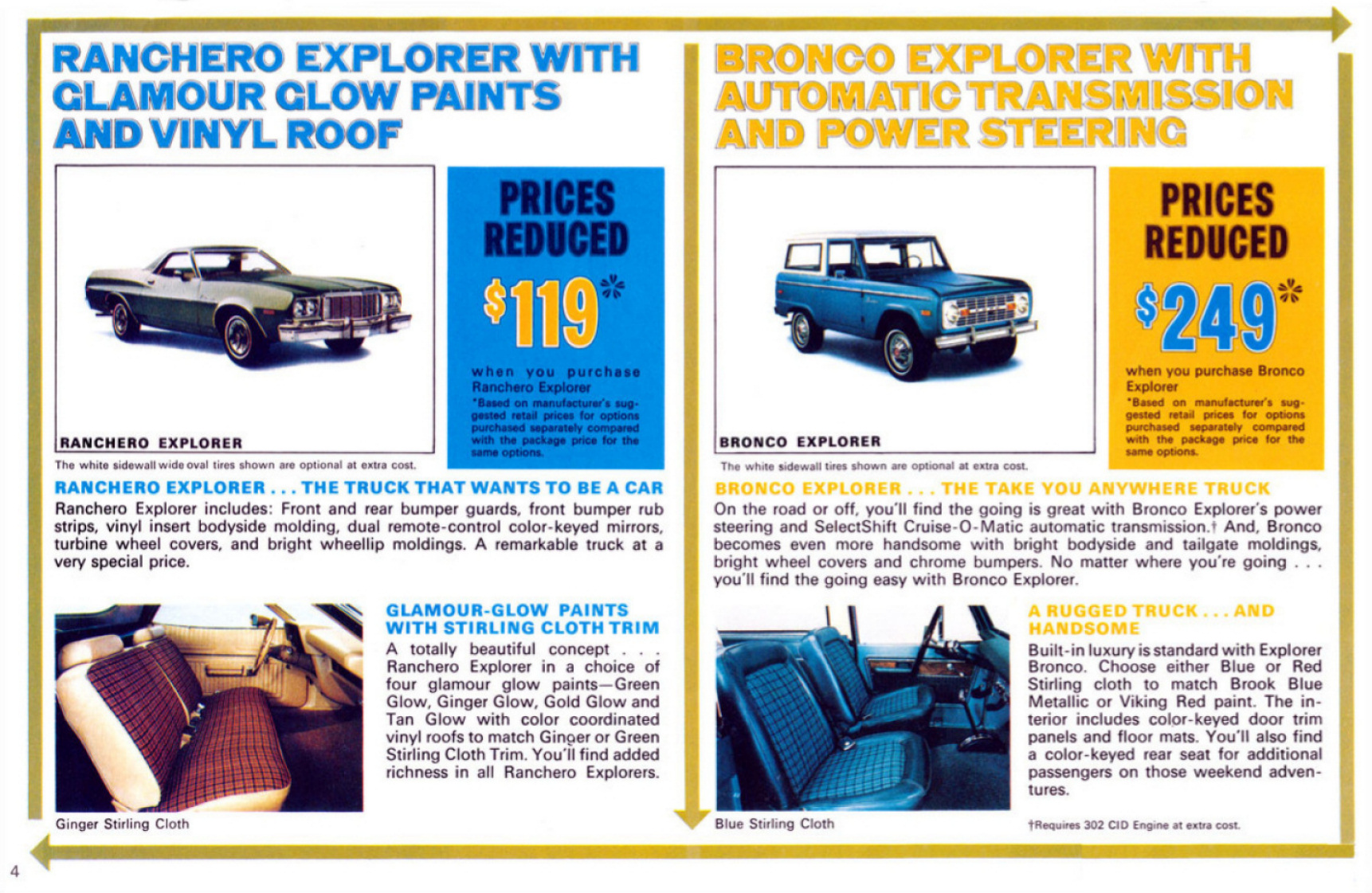 1974 Ford Explorer Mailer