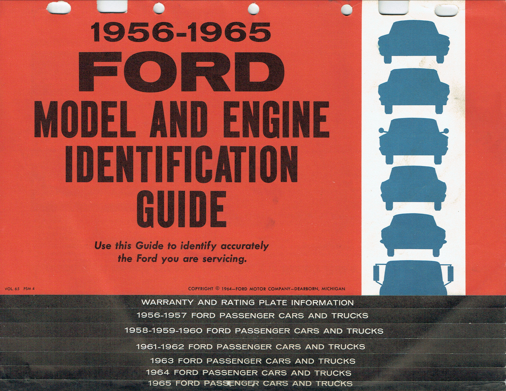 1956-1965 Ford Model Guide