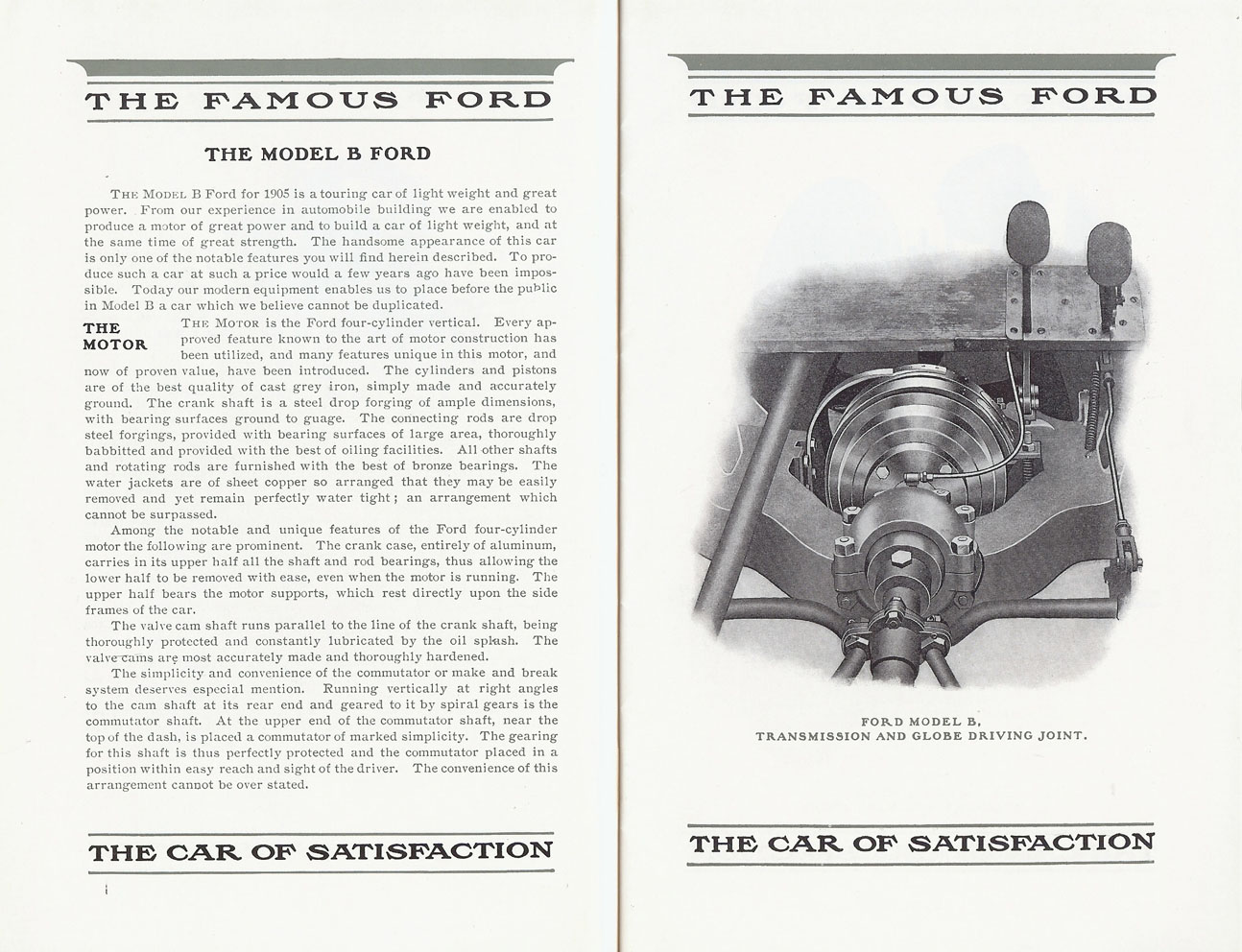 1905 Ford Full Line Brochure