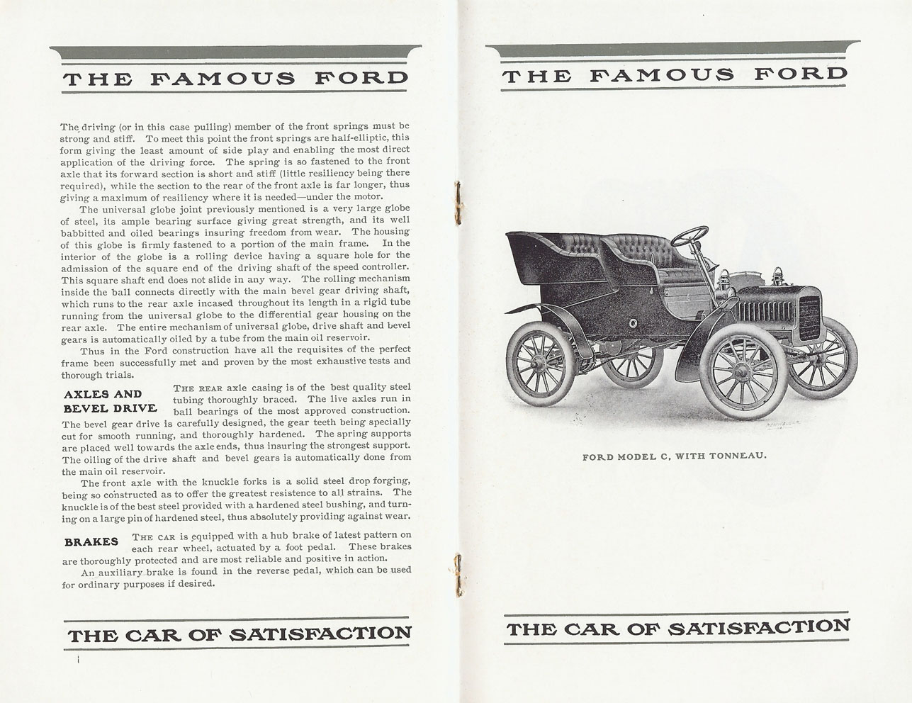 1905 Ford Full Line Brochure