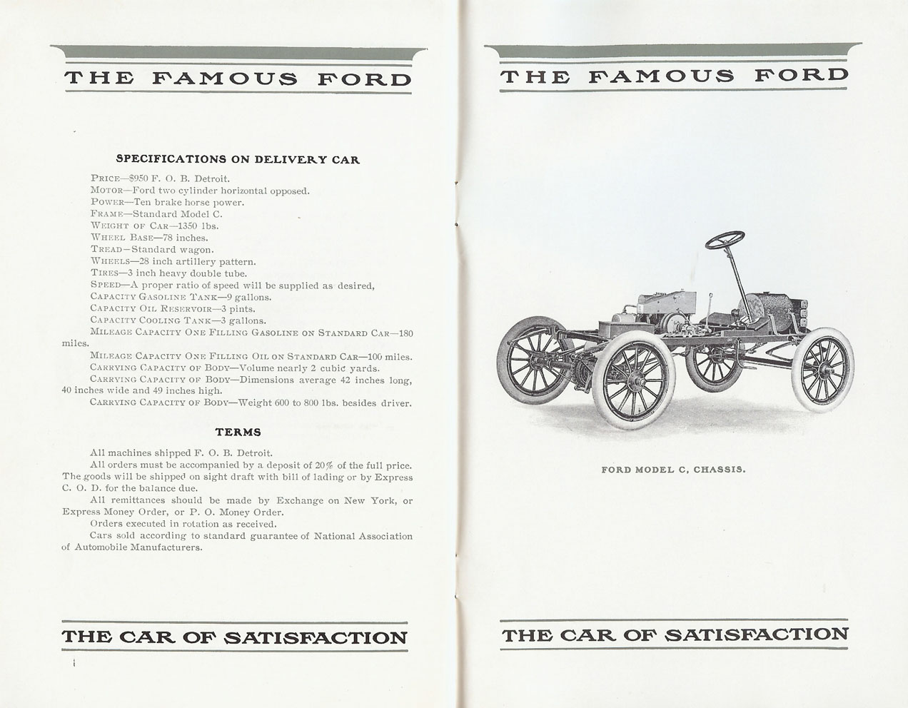 1905 Ford Full Line Brochure