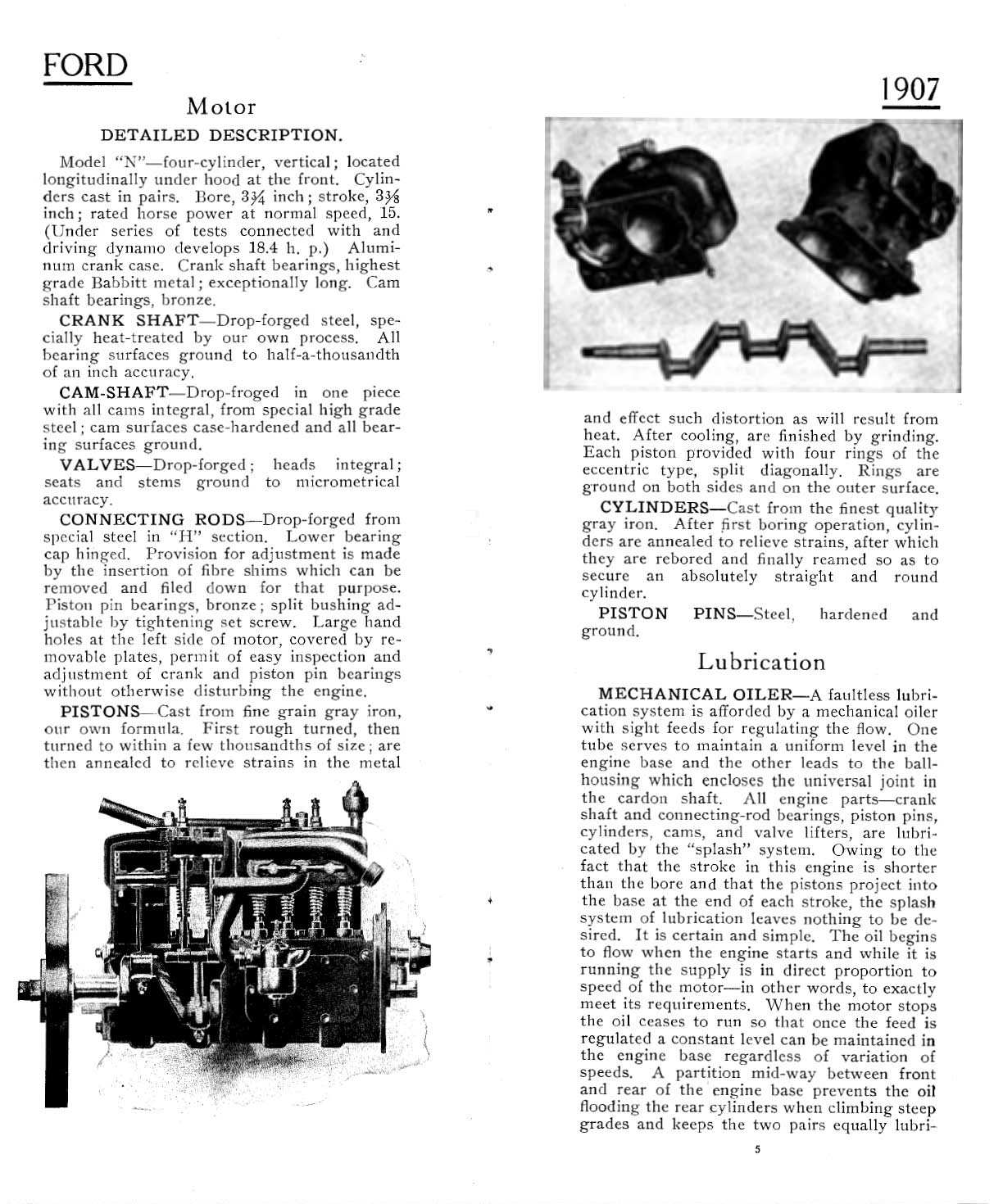 1907 Ford Model N Brochure