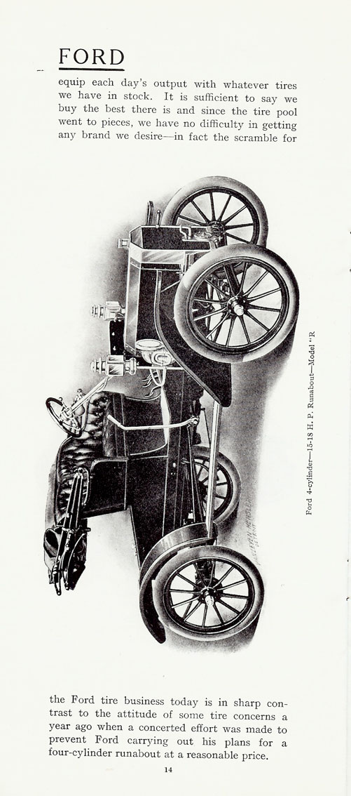 1907 Ford Model R Brochure