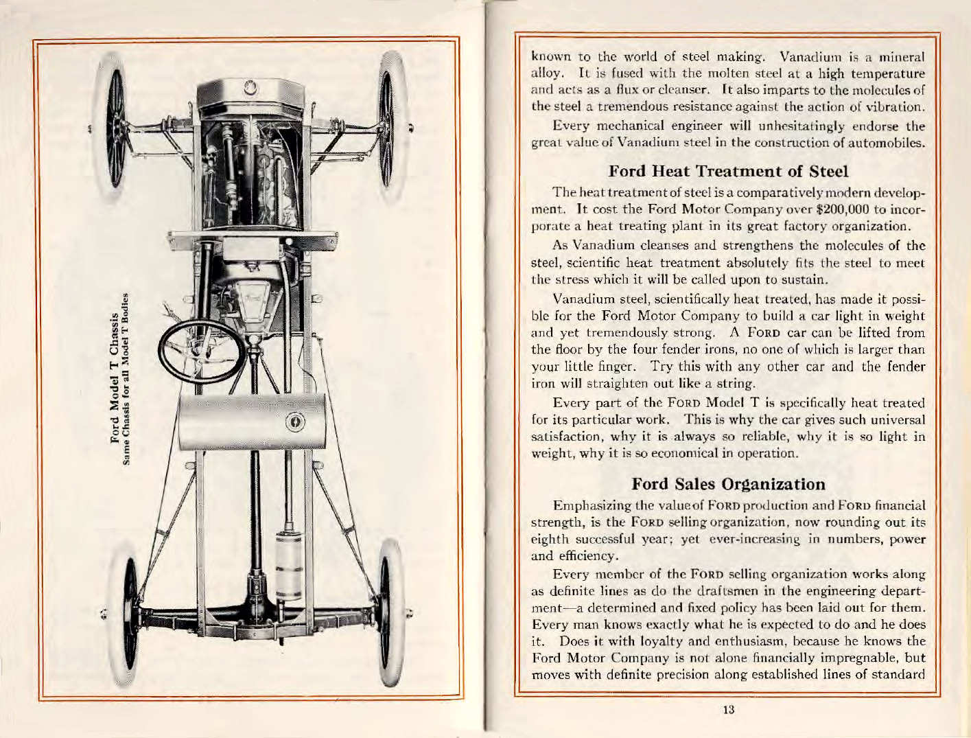 1912 Ford Motor Cars Edition 1 Catalogue