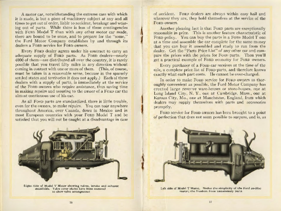 1912 Ford Motor Cars Edition 2 Catalogue