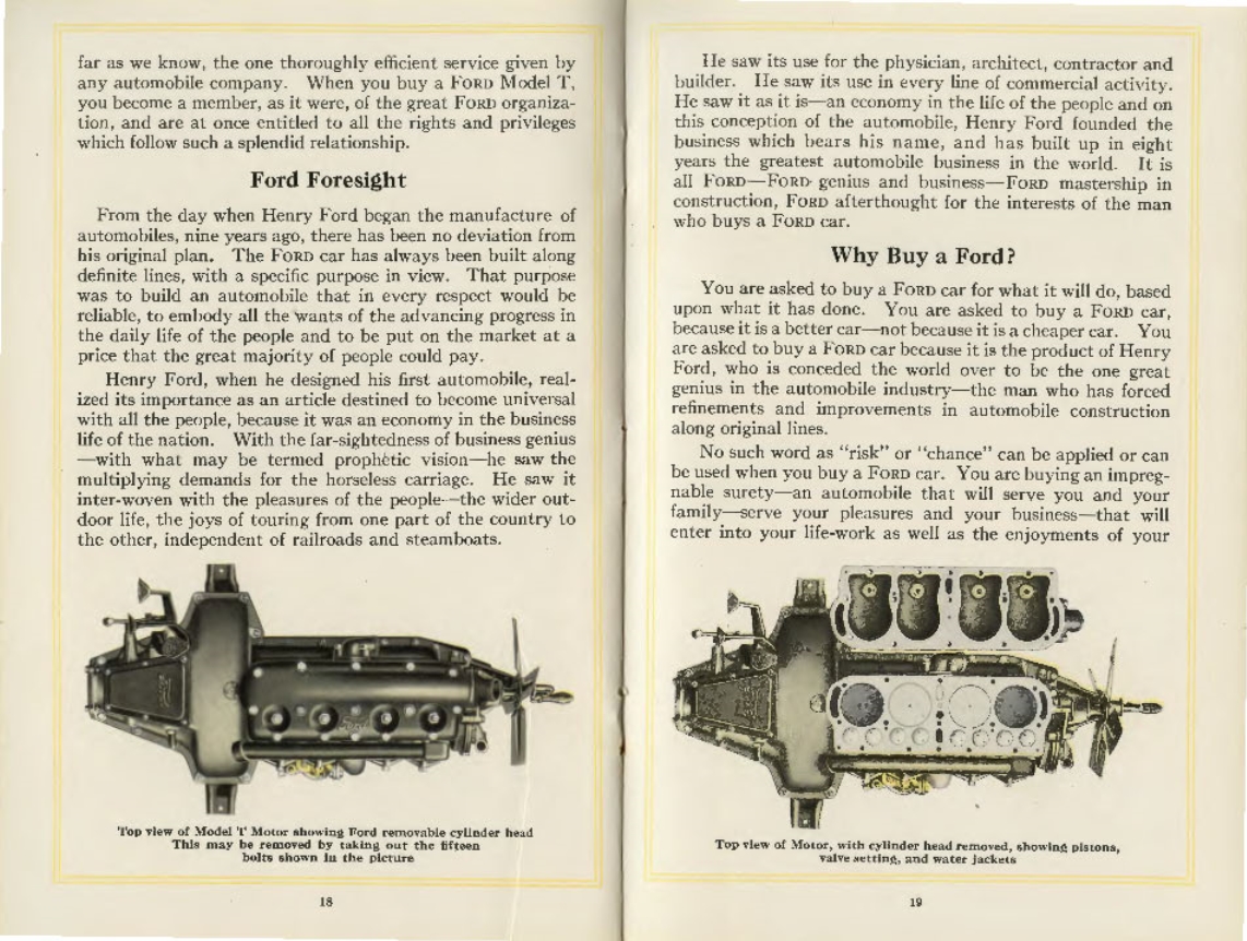 1912 Ford Motor Cars Edition 2 Catalogue