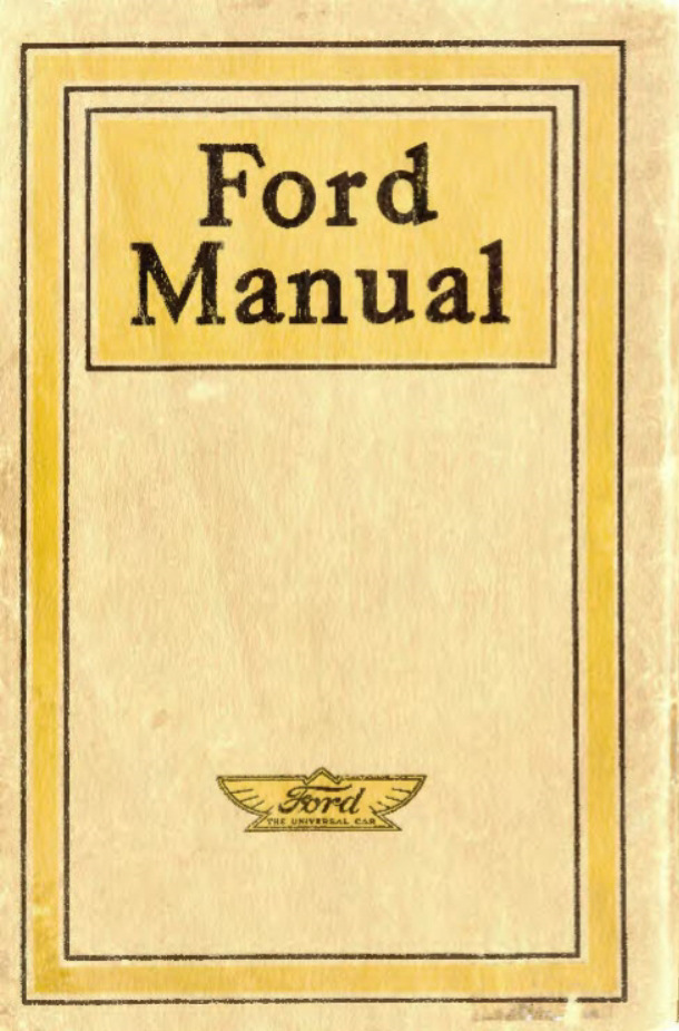 1914 Ford Owners Manual
