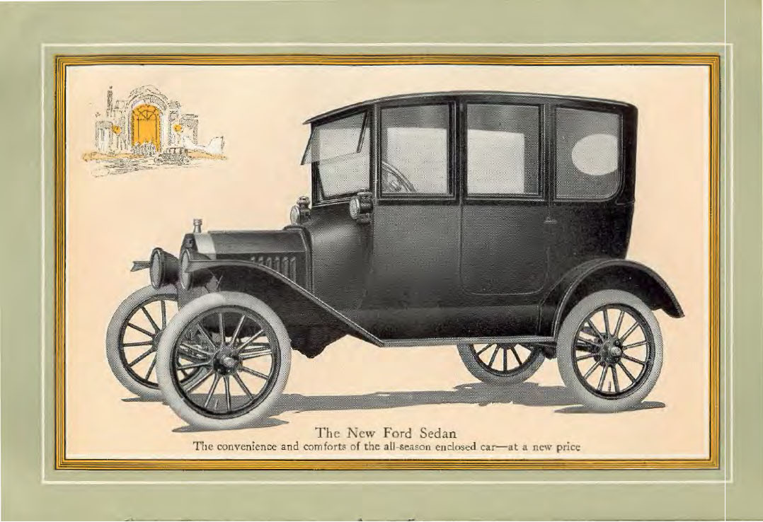 1916 Ford Enclosed Cars Brochure